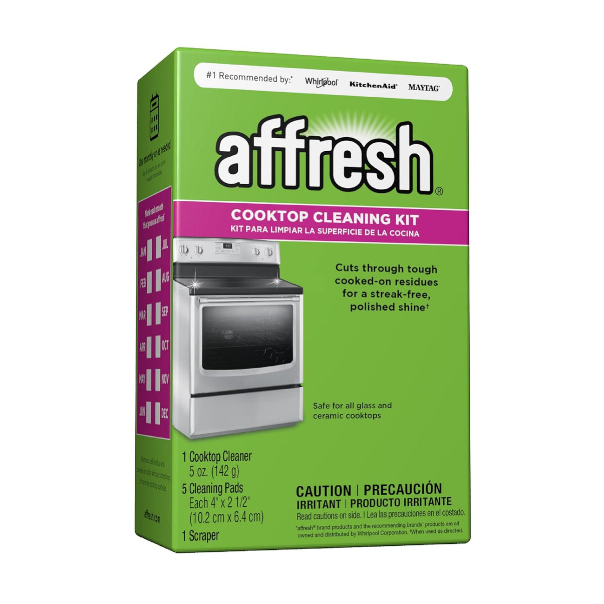 Kit limpiador Affresh para cooktop (estufa) – Electrofix